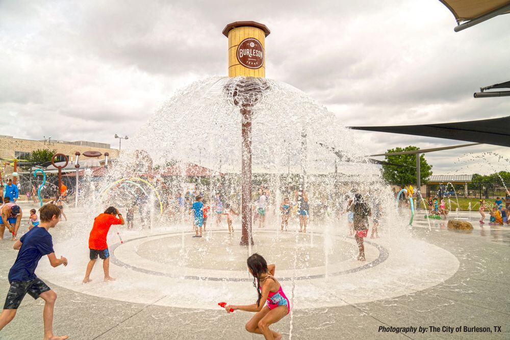 Brick Splash Pad