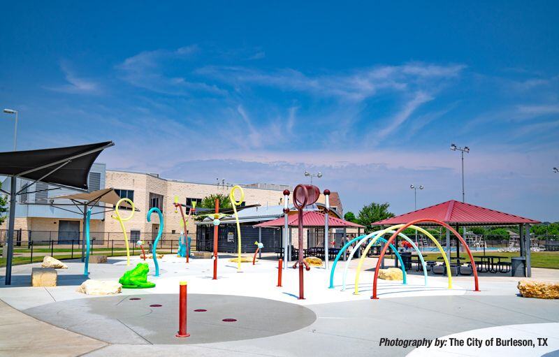 Brick Splash Pad