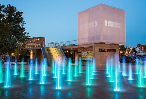 Canal Park Interactive Fountain - by Fountain People Inc.