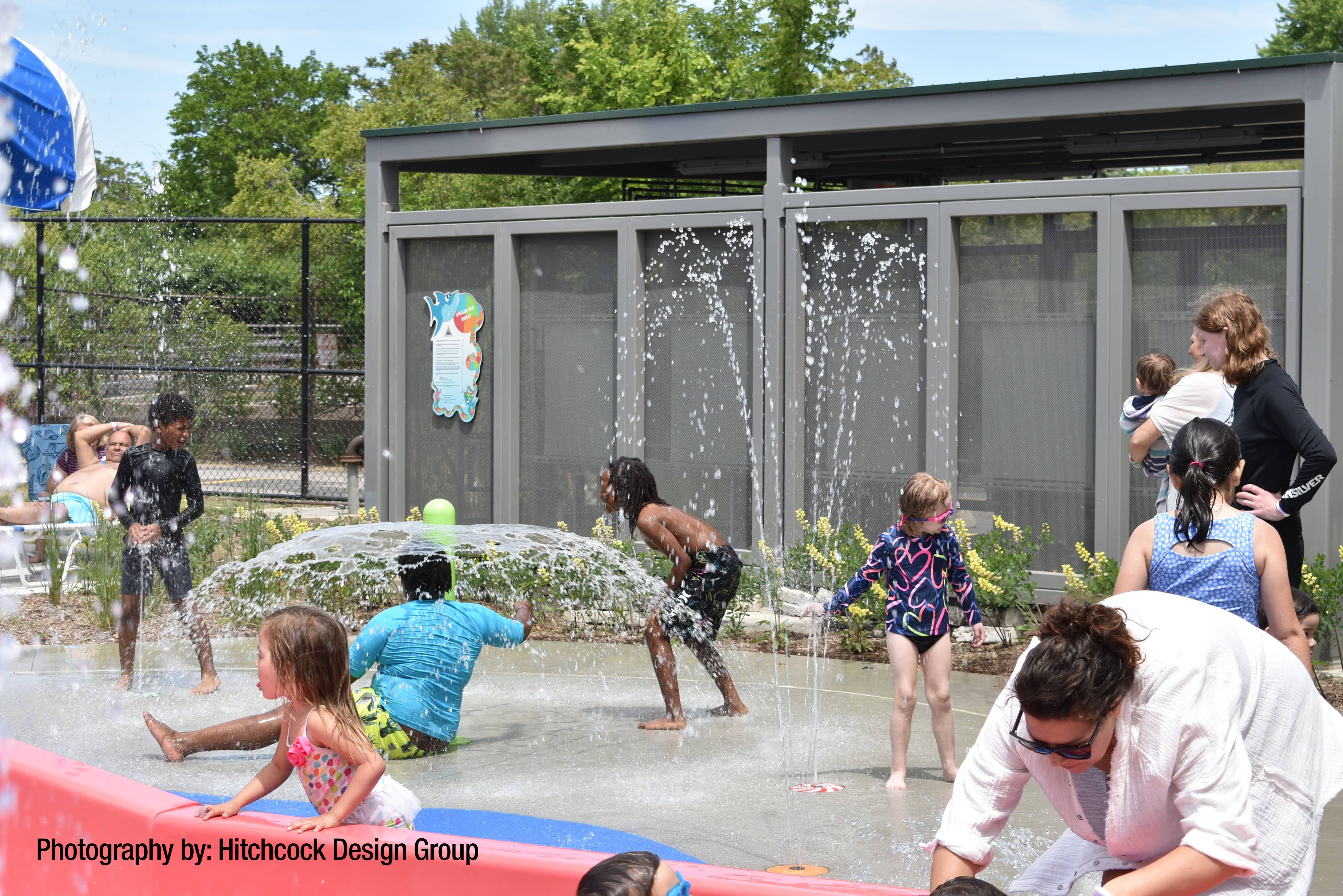 Forest Park Aquatic Center's Interactive Spray Park: A Candyland Oasis