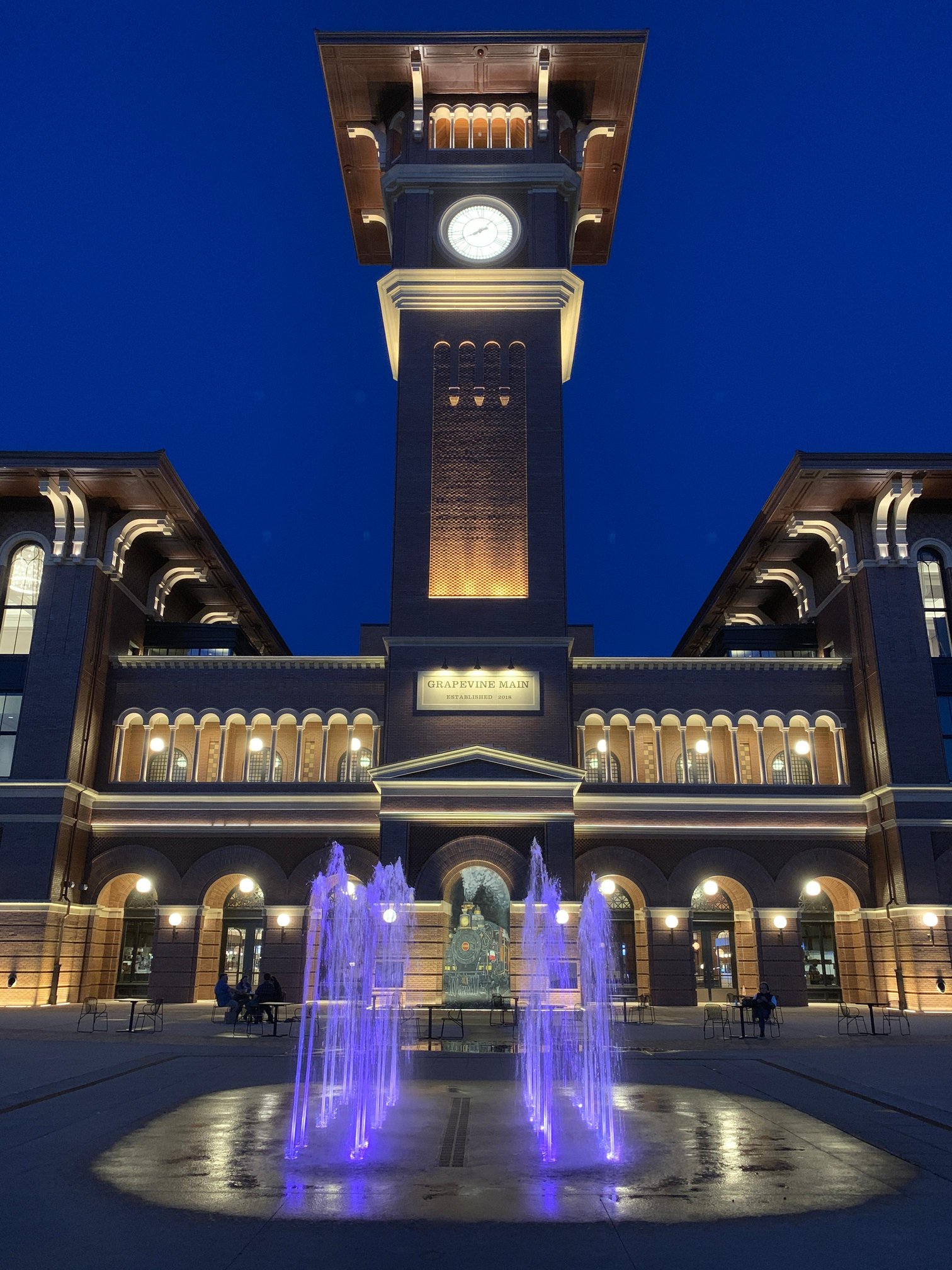 Grapevine Station Interactive Fountain - by Fountain People Inc.