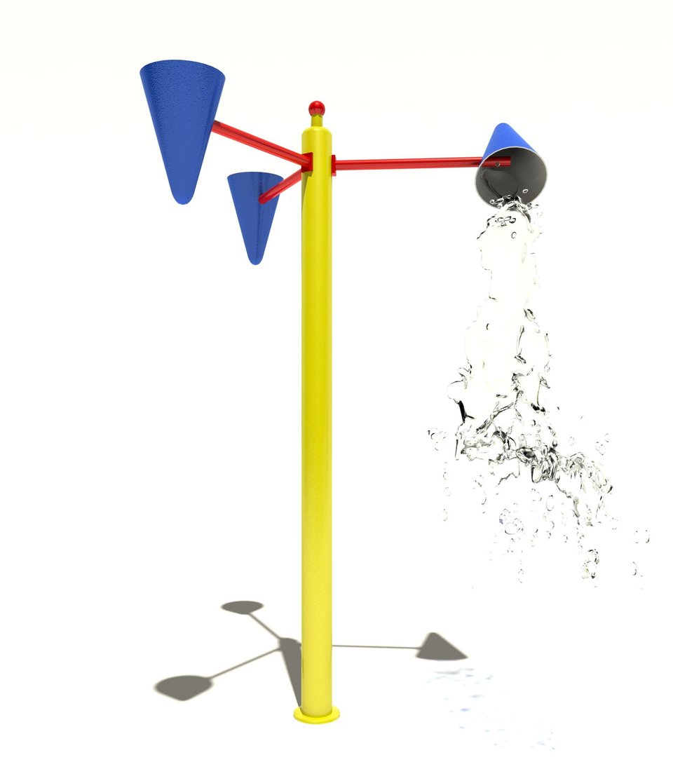 Big Buckets™, 3-Arm Assembly