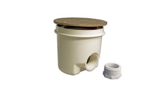 Anti-Vortex/Diverter Plate and Sump