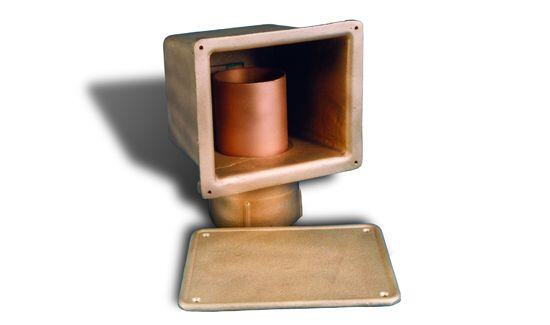 Adjustable Wall Mounted Overflow Fitting